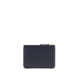 Comme Des Gar&ccedil;ons Mens Blue Calf Leather Bos Taurus Wallet