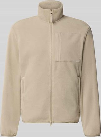 Jack & Jones Regular Fit Fleecejacke mit Zweiwege-Rei&szlig;verschluss Modell MASON