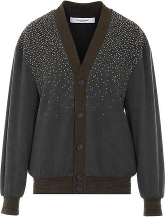 Golden Goose Cardigan - Marron