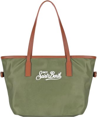 MC2 Saint Barth Femme, Sacs, Vert, Taille: ONE Size City Bag Mid
