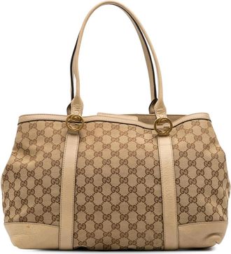 Gucci Shopper - GG Canvas Miss GG Tote - Gr. unisize - in Braun - für Damen