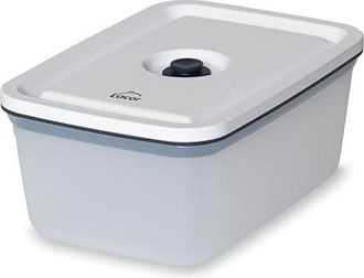 Lacor Lacor - 69693 - R&eacute;cipient Alimentaire Smart, Herm&eacute;tique, Avec Valve Sp&eacute;ciale pour Vide, Empilable, Compatible Lave-vaisselle, Micro-ondes, R&eacute;frig&eacute;rate