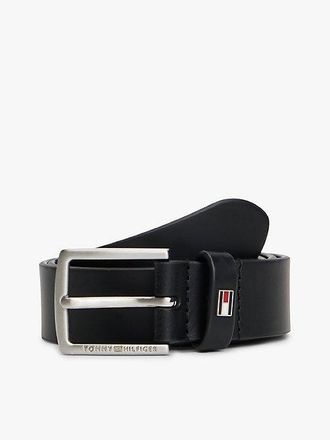 Tommy Hilfiger Ceinture enfant en cuir &agrave; boucle carr&eacute;e