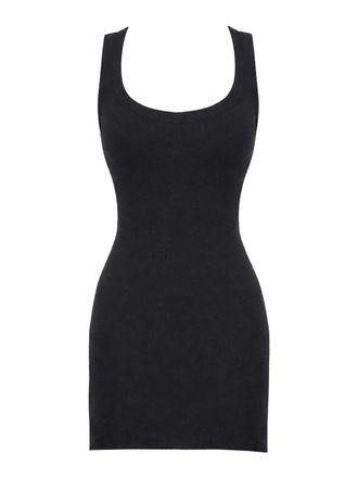 The Attico Kurzes Kleid - Schwarz