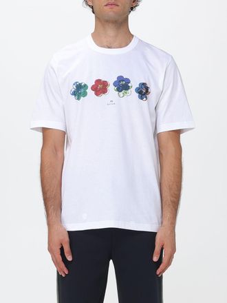 Paul Smith T-shirt en coton biologique &agrave; imprim&eacute; floral int&eacute;gral avec logo