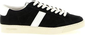 Tom Ford Homme, Chaussures, Noir, Taille: 45 EU Blake Suede Baskets