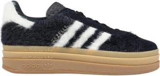 adidas Femme, Chaussures, Noir, Taille: 36 EU Baskets Sportives en Cuir &agrave; Lacets