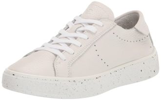 Ecco Womens Street Tray W Sneaker, White, 42 EU / 8-8.5 UK