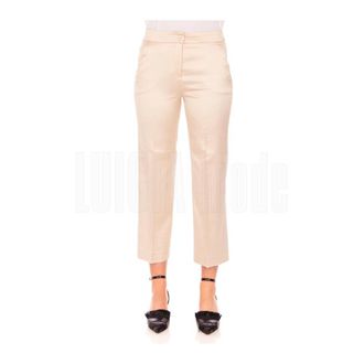 Via Masini 80 Stylische Hose f&uuml;r M&auml;nner - - Trousers - Damen - Beige - XS