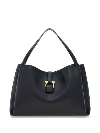 Ferragamo sac à main médium - Noir