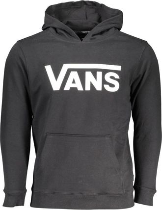 Vans Homme, Sweatshirts et sweats &agrave; capuche, Noir, Taille: S Enfant Sweat &agrave; Capuche Noir avec Imprim&eacute;