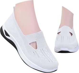 Generic Chaussures Orthop&eacute;diques pour Femme, Chaussures sans Lacets Antid&eacute;rapantes avec Maille pour Femme, Basket de Marche &Agrave; Plateforme Orthop&eacute;dique L&eacute;g&egrave;res 