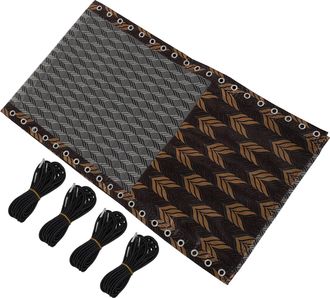 NUOBESTY Bezug f&uuml;r Klappstuhl und Liegesessel aus Atmungsaktivem Hochleistungsgewebe Ersatzstoff mit Schnur Satz Strapazierf&auml;hig f&uuml;r Garten und Terrasse