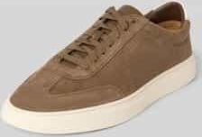 HUGO BOSS Low Top Sneakers aus Veloursleder