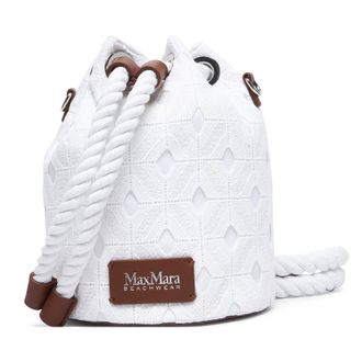 Max Mara Handtasche Max Mara 2616511029650 Wei&szlig;