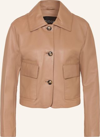 Studio AR Studio Ar Lederjacke Marley braun