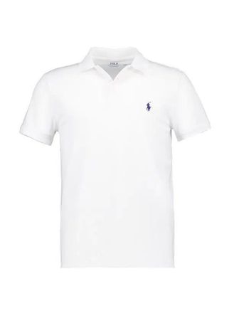 Polo Ralph Lauren Herren Polo-Shirt wei&szlig; Slim Fit