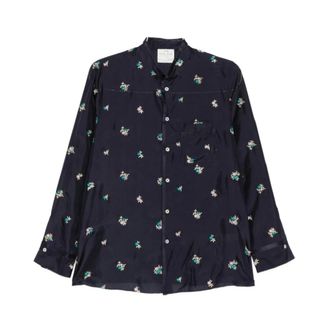 Forte_Forte Femme, Blouses et Chemises, Bleu, Taille: 40 FR My Shirt Midnight