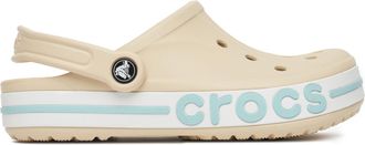 Crocs Pantoletten Crocs BAYABAND CLOG 205089-1LI Beige