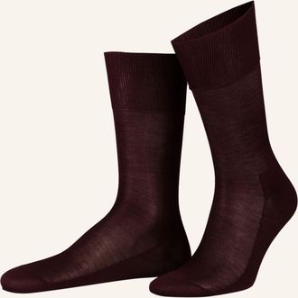 Falke Socken Luxury No.4 Pure Silk Aus Seide rot