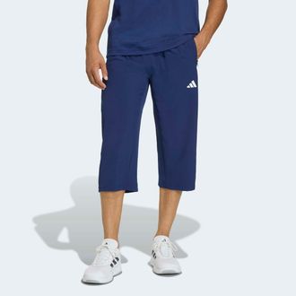 adidas Sporthose ADIDAS PERFORMANCE WE FLEX WV3/4PT, Herren, Gr. 3XL, N-Gr, dunkelblau, normal, gr., Obermaterial: 87% Polyester, 13% Elasthan, Hosen Sportho