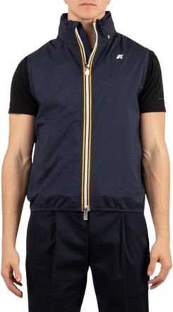 K-Way Homme, Vestes, Bleu, Taille: L Valen Stretch Dot