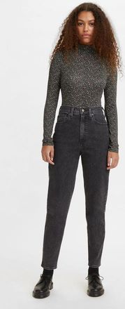 Levi's Jean Mom Taille Haute - Femme - Noir / Bomb Dot Com - 23X27