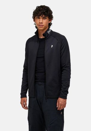 Peak Performance Fleecejacke M Rider Essentials Midlayer Zip Jacket mit sportivem Design