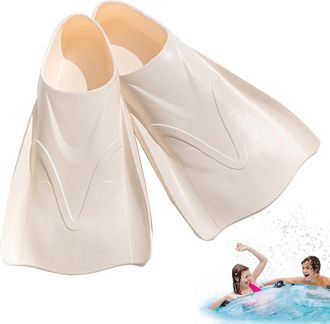 Generic Schwimmflossen - Trainingsflossen, kurze, tragbare Schwimmflossen f&uuml;r Wettbewerbe im Freien und Apnoe
