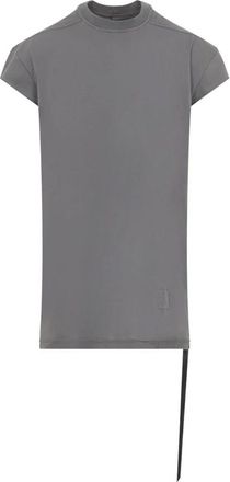 Rick Owens Rick S Jumbo SL T - Homme - Tops - Gris - Taille: M