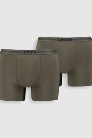 Levi's Boxer Briefs - 2er-Pack - Herren - Khaki / Khaki