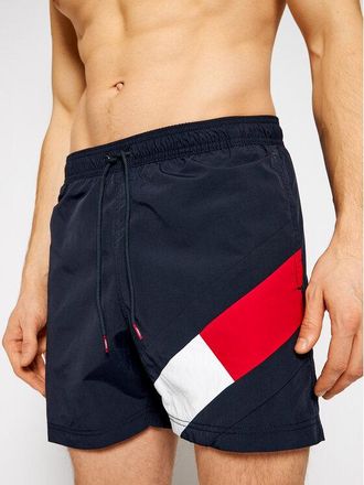 Tommy Hilfiger Badeshorts UM0UM02048 Dunkelblau Slim Fit