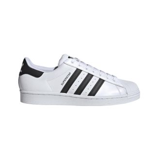 adidas Originals Mens Superstar Sneaker, Footwear White/Core Black/Footwear White, 38 EU