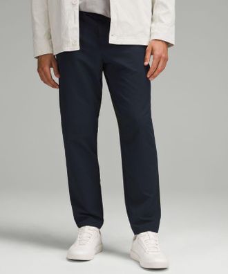 lululemon Pantalon New Venture Tissu piqué pour Hommes - Bleu - Taille 2XL