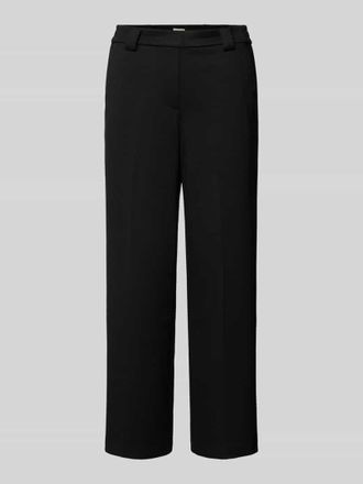 Tom Tailor Cropped Stoffhose mit Viskose und weitem Bein