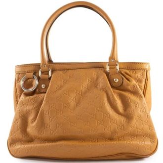 Gucci Sac &agrave; main vintage Pre-owned - Femme - Pre-owned - Brun - Taille: ONE Size