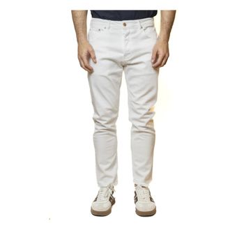 RefrigiWear Homme, Jeans, Blanc, Taille: XS Scott Slim Fit Jeans