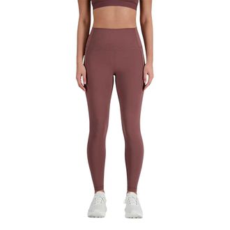 New Balance Harmony Pocket High Rise Legging 25 - - Sport - Damen - Braun - XS