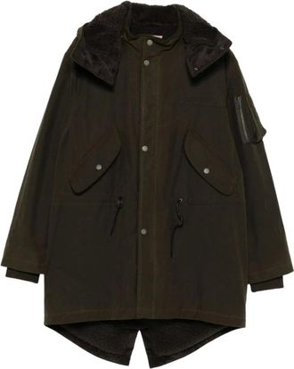 Baracuta Homme, Manteaux, Vert, Taille: XS Parka cir&eacute;e