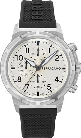 Ferragamo Uhren - Quarz-Chronographenuhr Rt-Ferragamo Nima Chrono - Gr. unisize - in Schwarz - für Damen