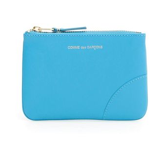 Comme Des Gar&ccedil;ons Farbblock Lederbeutel mit Rei&szlig;verschluss - - Accessories - Herren - Blau - ONE SIZE