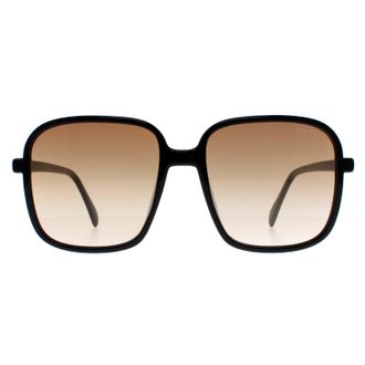 Guess Sonnenbrille GF6146 01F Schwarz Braun Gradient