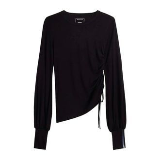 Yohji Yamamoto Damen, Oberteile, Schwarzk, SGr&ouml;&szlig;e