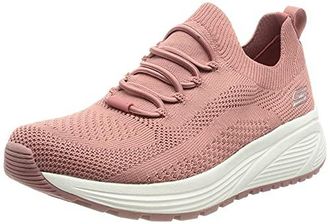 Skechers Bobs Sparrow 2.0 Allegiance Crew, Basket Femme, Rose, 38.5 EU
