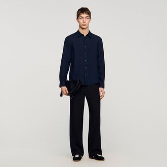 Sandro Hemd aus Leinen