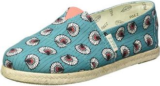 Paez Classic Print, Espadrilles, Turquoise (Wax Turquoise 022), 35 EU
