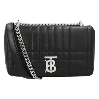 Burberry Lammfell Crossbody Bag - - Bags - Damen - Schwarzk - ONE SIZE