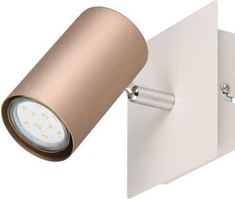 Trio Leuchten Wandspot Marley 802400165, Metall Coffee/Warm Grey, exkl. 1x GU10