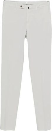 Incotex Homme, Pantalons, Gris, Taille: M Pantalon &agrave; coupe slim et pli marqu&eacute;