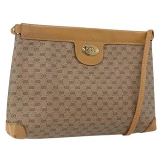 Gucci Pre-owned Vintage Umh&auml;ngetasche - - Pre-owned - Damen - Beige - ONE SIZE